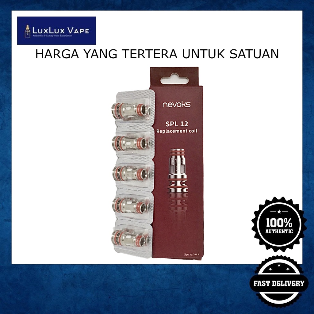 Jual COIL NEVOKS VEEGO SPL 12 AUTHENTIC | Shopee Indonesia