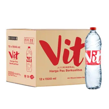 Jual Vit Botol 1500ml (1 Karton) | Shopee Indonesia