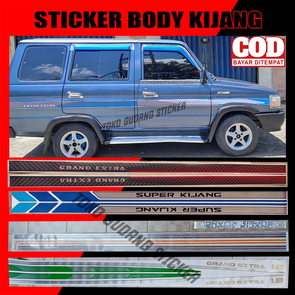 Jual STICKER KIJANG SUPER GRAND 1.8 GRAND EXTRA SUPER G GRANDMAX L300 ...