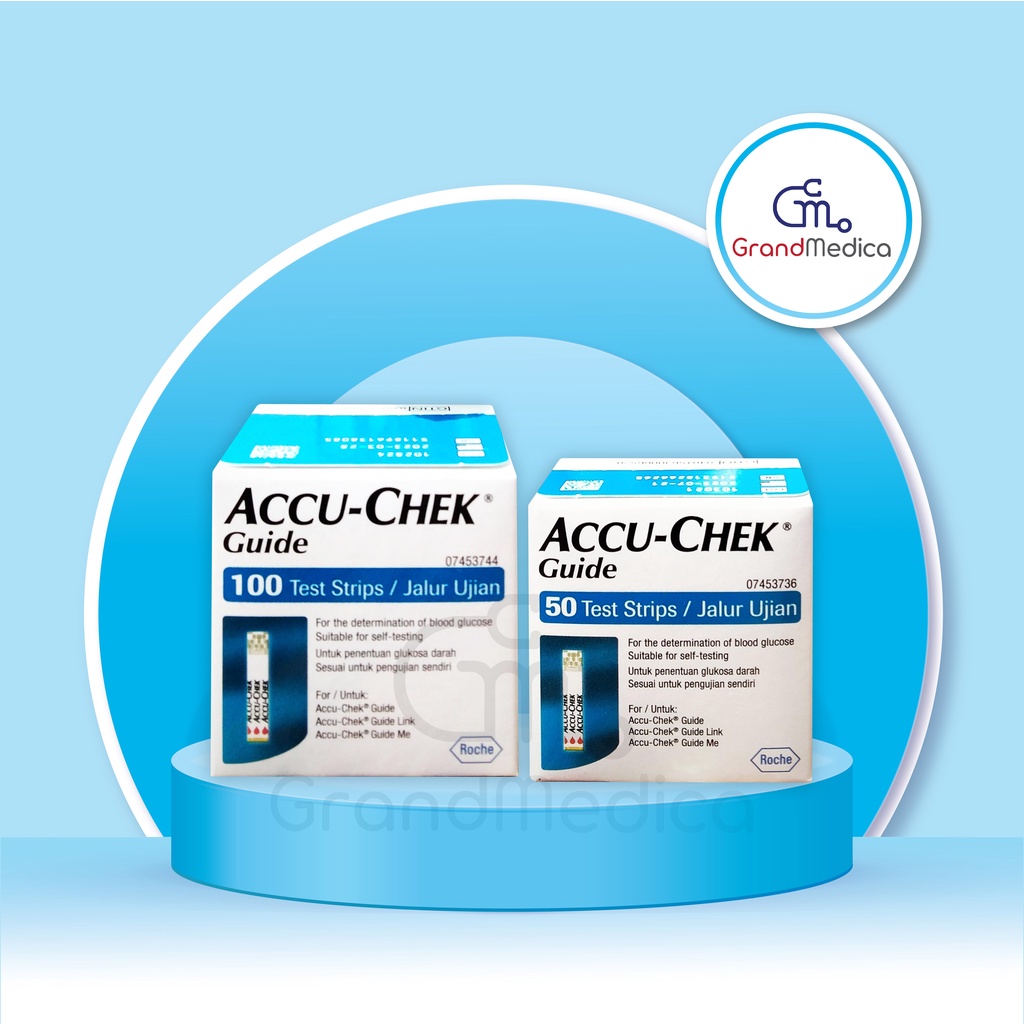 Jual Accucheck Guide Strip / Strip Accu Check Guide / Strip Gula Darah ...
