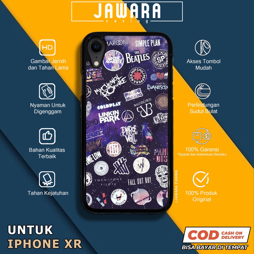 Jual Case iPhone XR Casing iPhone XR Jawara Casing [MSCB] Case Glossy ...