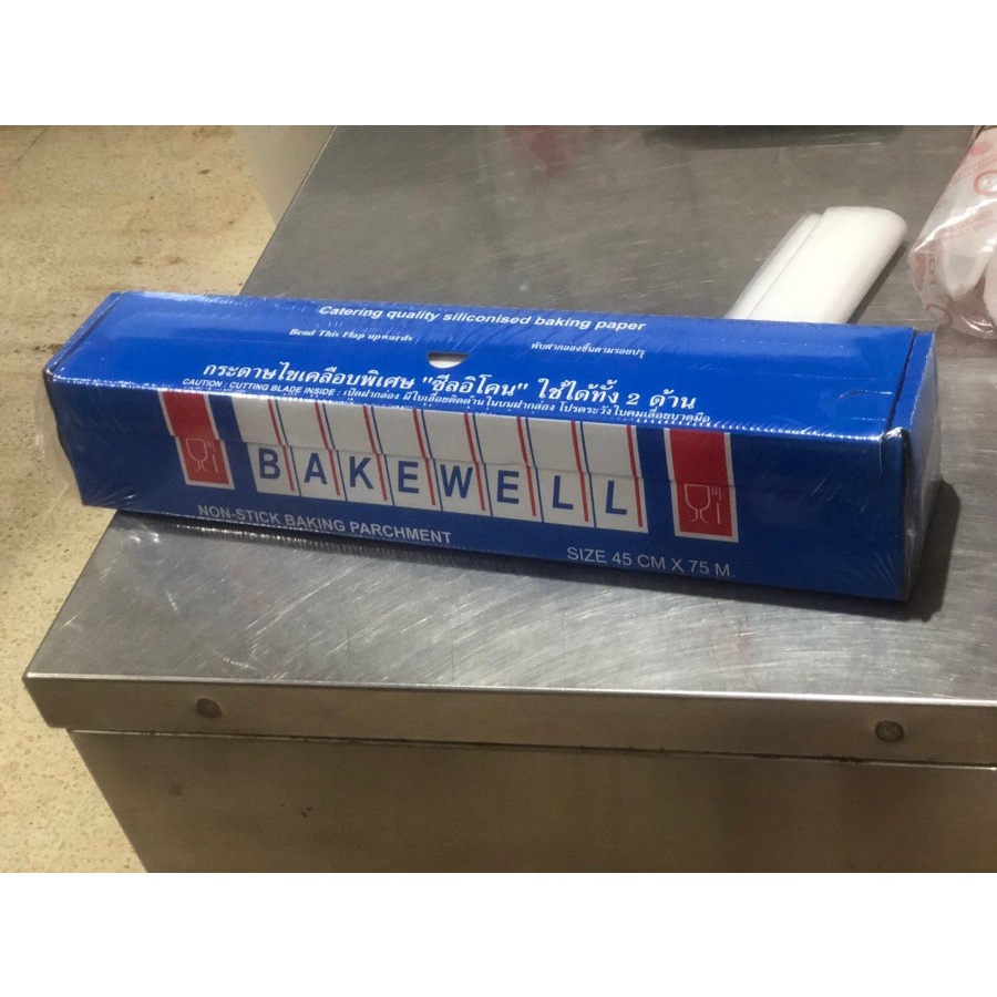 Jual Baking Paper Bakewell 45 Cm X 75 M | Shopee Indonesia