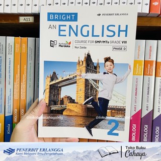 Jual BUKU BRIGHT AN ENGLISH COURSE KURIKULUM MERDEKA KLS 7 8 9 - SMP/MTS ERLANGGA | Shopee Indonesia