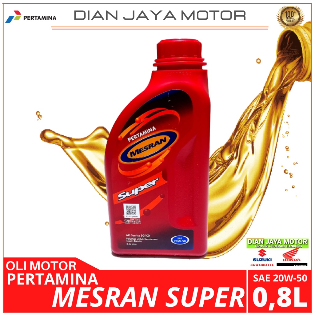 Jual MESRAN SUPER 0,8 L SAE 20W-50 OLI MESIN PERTAMINA MESRAN SUPER 800 ... Jual MESRAN SUPER 0,8 L SAE 20W-50 OLI MESIN PERTAMINA MESRAN SUPER 800 ...