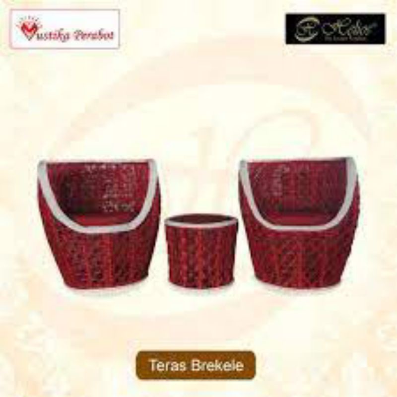 Jual Kursi Rotan Sintetis Bulat Fullset - Tipe Kursi Teras Brekele ...