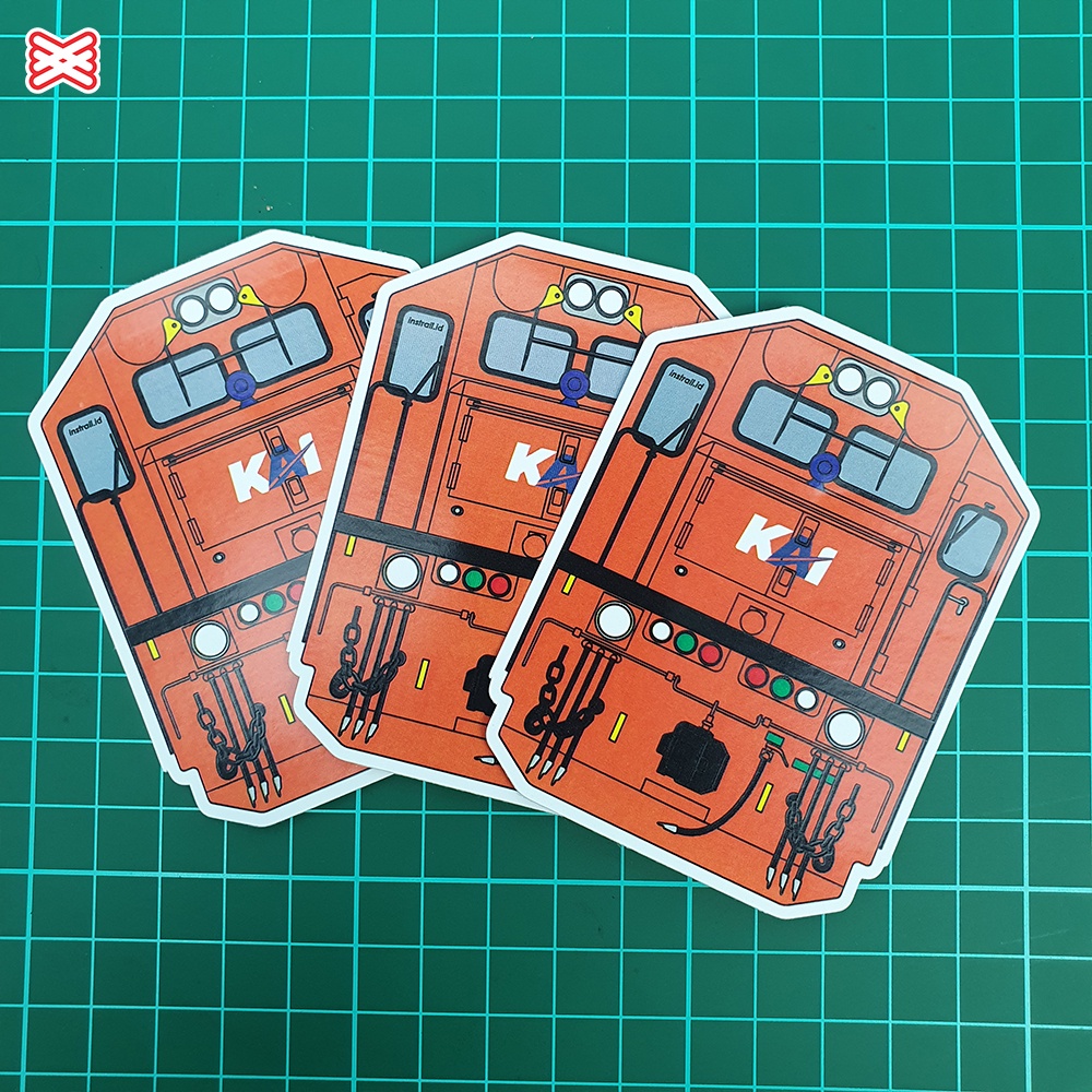 Jual Sticker Kereta Api | Lokomotif CC205 | Shopee Indonesia