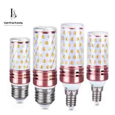 Jual Lampu Bohlam 3 Warna Led Corn Light Bulb 12W 16W Jagung E27 E14 3 Step Hias Downlight Putih ...