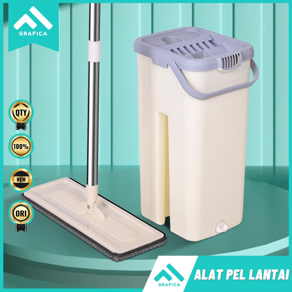 Jual ALAT PEL PENGEPEL PEMBERSIH LANTAI SET PRAKTIS DENGAN EMBER ...