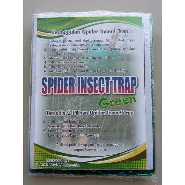 Jual SPIDER INSECT TRAP / Perangkap kutu kebul, kaper dan serangga ...