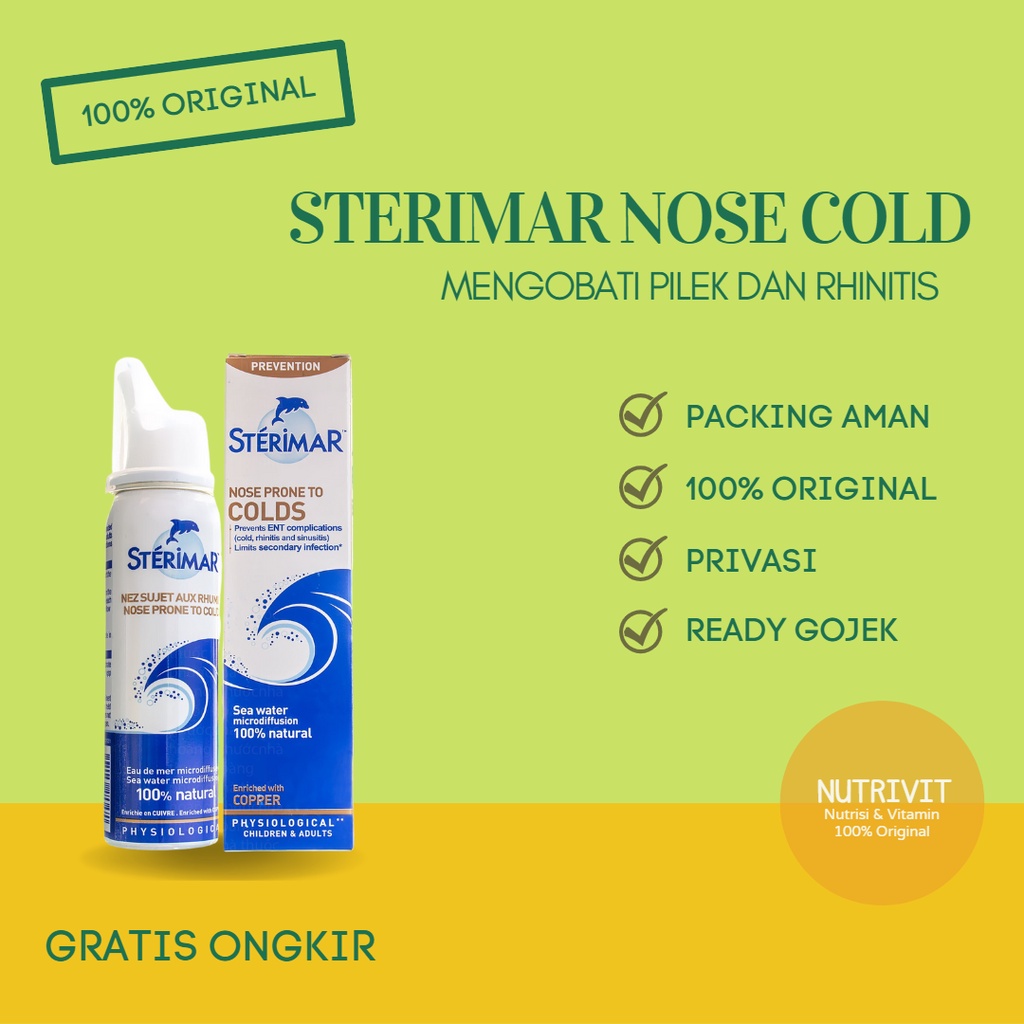 Jual STERIMAR NOSE PRONE TO COLD 50 ML | Shopee Indonesia