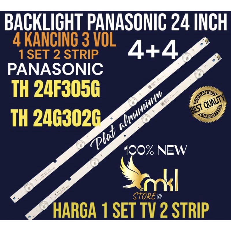 Jual BACKLIGHT TV LED PANASONIC 24 INCH 24F305G-24G302G BACKLIGHT TV 24 ...