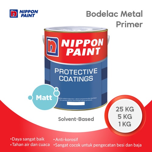 Jual Nippon Paint Bodelac Metal Primer / Meni Besi 5L | Shopee Indonesia