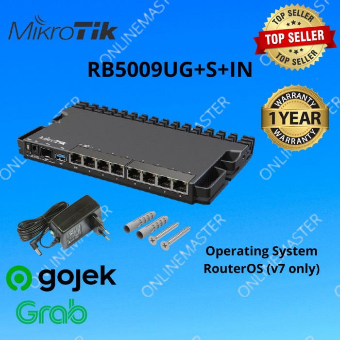Jual Kualitas No 1 Mikrotik Rb5009Ug+S+In Rb 5009 Router | Shopee Indonesia
