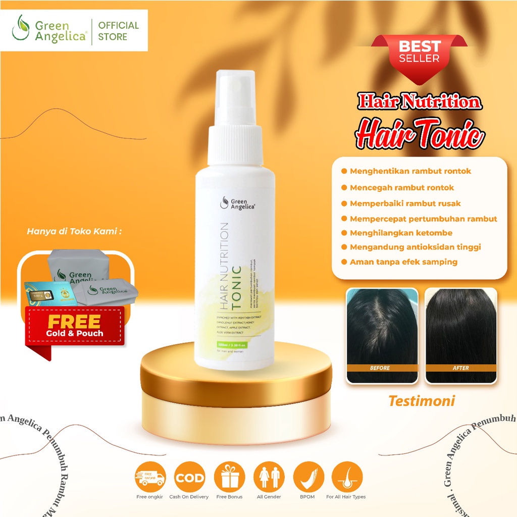 Jual AMPUH Hair Tonic Penumbuh Rambut Alami Mengatasi Rambut Menipis ...