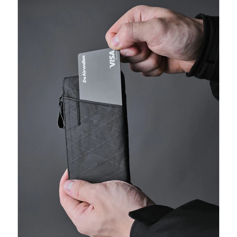 Jual Dompet Pria Alpaka Zip Cardholder Coin Wallet Kartu Organizer ...