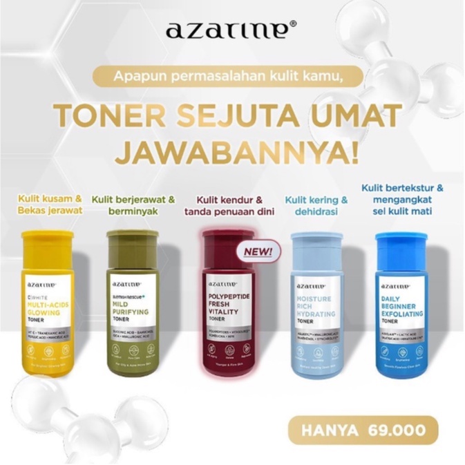 Jual Azarine Toner Series | Shopee Indonesia