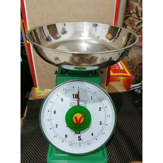 Jual Timbangan Timbangan Duduk Jarum Nhon Hoa Vietnam 10 Kg | Shopee Indonesia