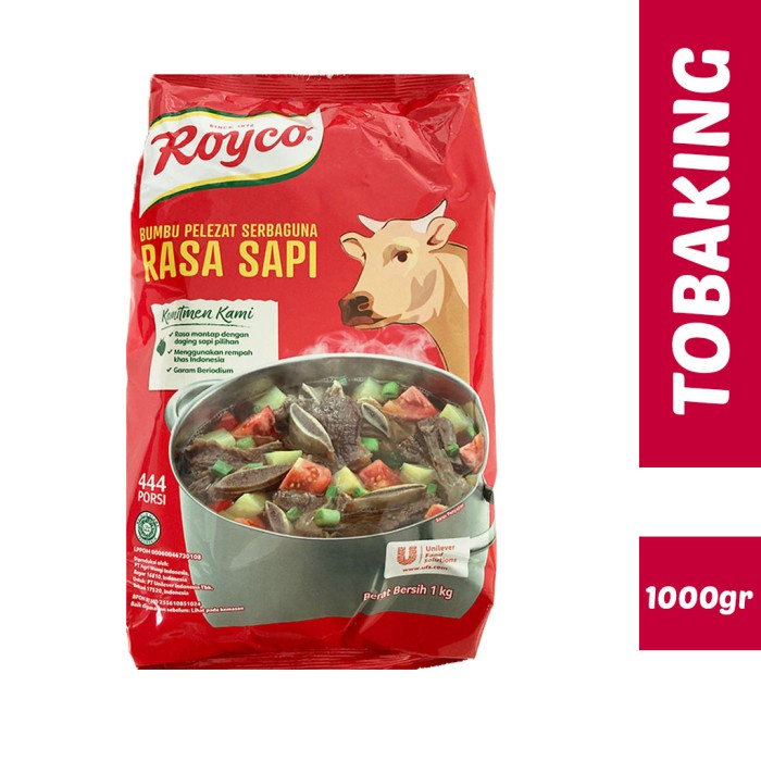 Jual ROYCO Ayam Sapi 1 kg Kaldu Bumbu Pelezat Beef Chicken Stock ...