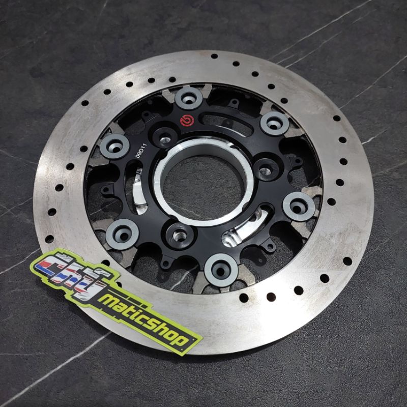 Jual DISC PIRINGAN CAKRAM BREMBO ROTOR 220MM PLUS ADAPTOR | Shopee ...