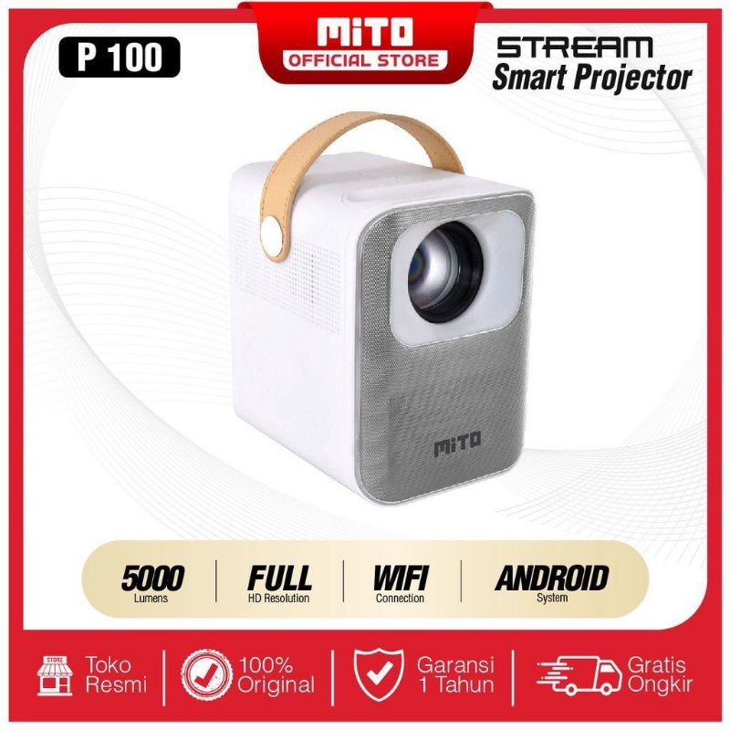 Jual Smart Projector Mito "stream p100" | Shopee Indonesia