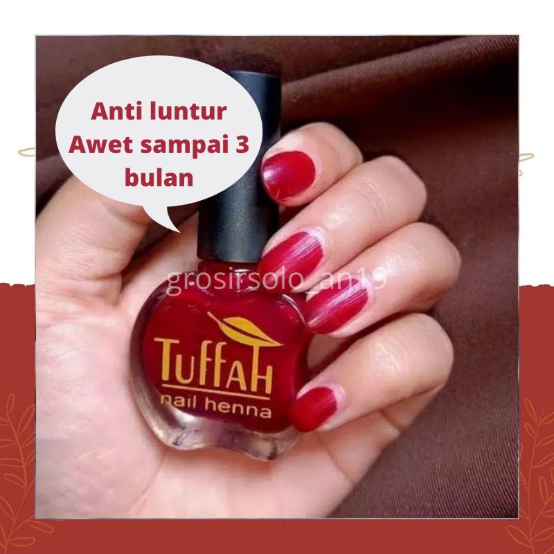 Jual [BISA COD TERMURAH] TUFFAH NAIL HENA, NAURAA NAURA KUTEK MUSLIMAH ...