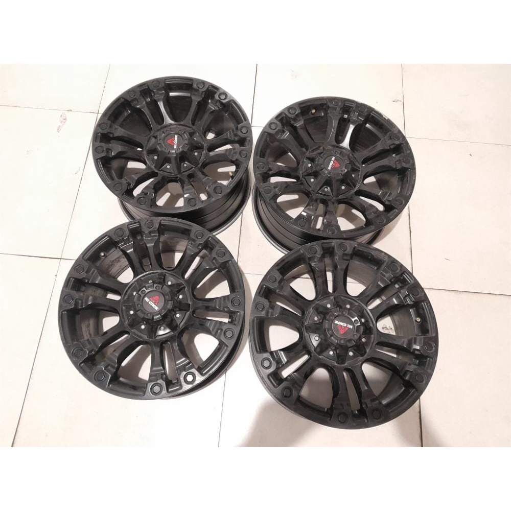 Jual Velg Bekas Mobil Racing Off-oroad MICRON Ring 18 Hole 6X139,7 ...
