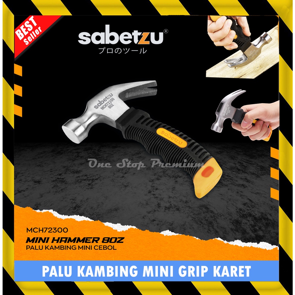 Jual CLAW HAMMER GODAM PALU MARTIL BESI BAJA KAMBING MINI PENDEK CEBOL ...
