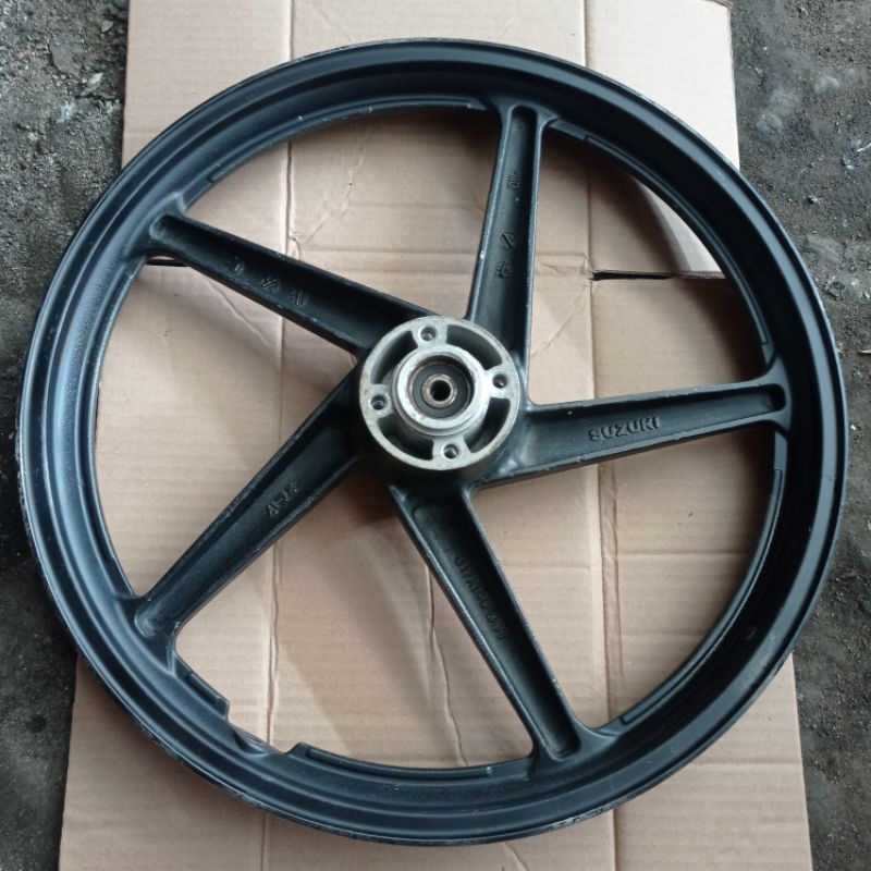 Jual velg pelek velk roda recing depan palang 5 suzuki smash new shogun ...
