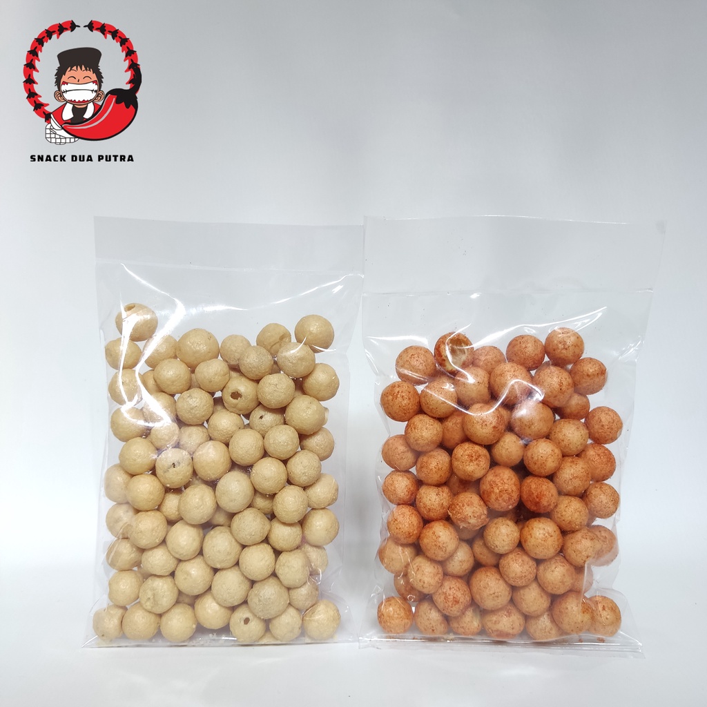 Jual Snack Dua Putra - Tahu Bulat Mini Kering 85g | Shopee Indonesia