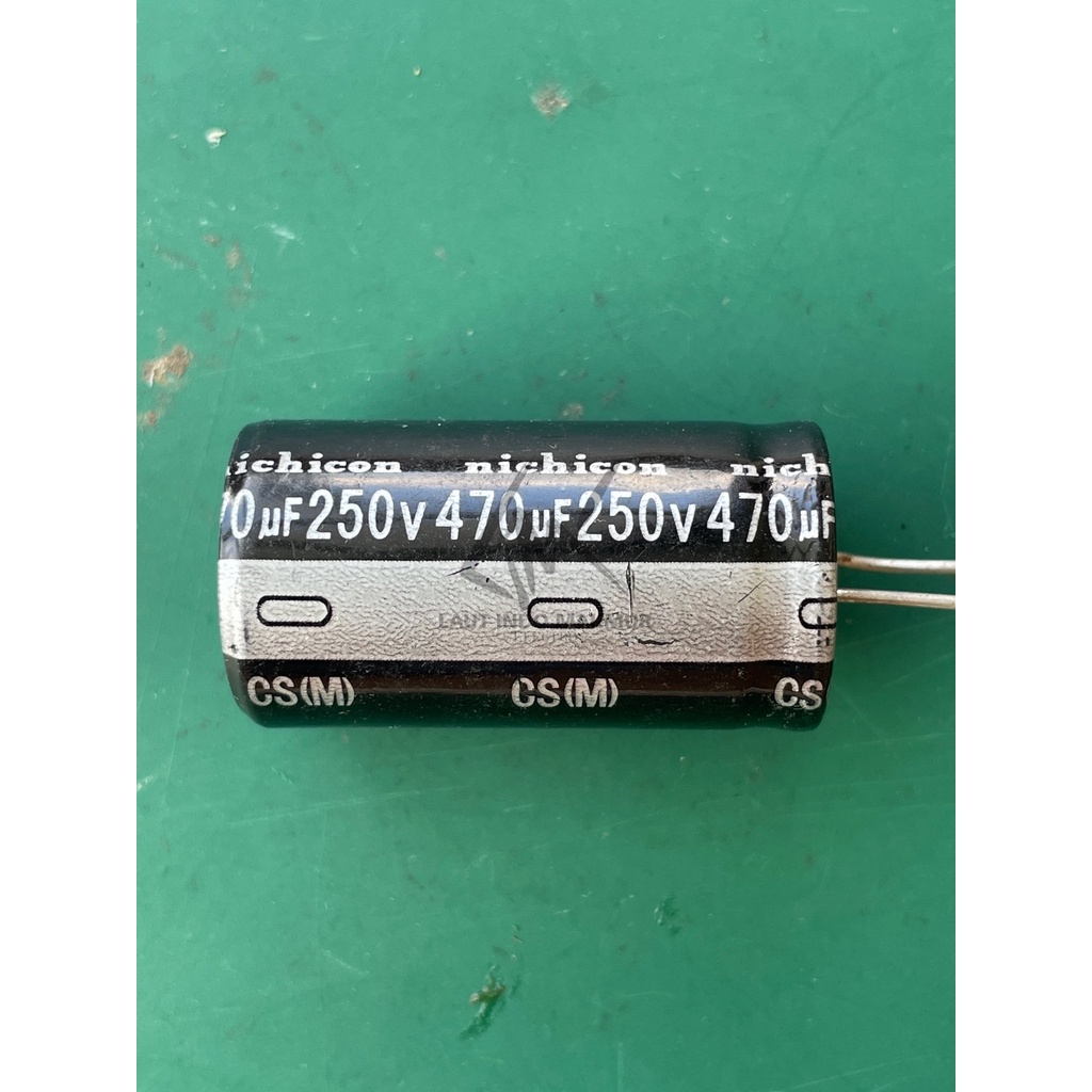 Jual 5BH ELCO 470UF 250V KAPASITOR CAPACITOR ELCO KAPASITOR ELKO 470 UF ...