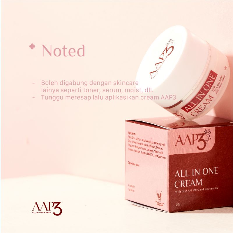 Jual AAP3 ALL in one cream aapthree cream glowing | Shopee Indonesia