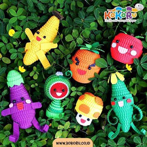 Jual Kertas Paper Quilling Kokoru Ichigo Hachigo Hachiro Size A4 dan ...