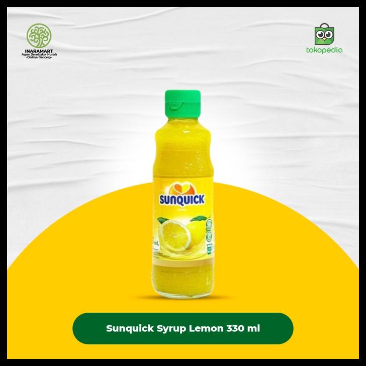 Jual Sirup Sanquick/Sunquick Syrup Lemon 330Ml | Shopee Indonesia
