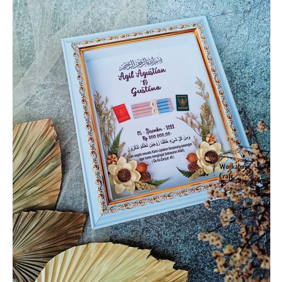 Jual [ READY STOCK ] MAHAR AKRILIK ANTI PECAH MAHAR PERNIKAHAN MAHAR ...