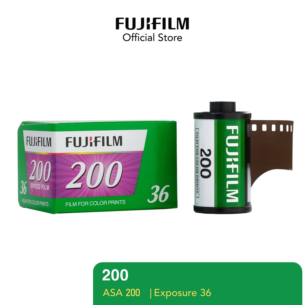 Jual FUJIFILM 200 Color Negative Film 35mm Roll Film 36 Exposures ...