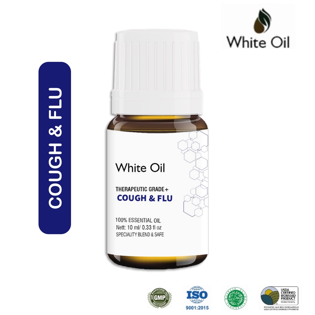 Jual Cough & Flu Essential Oil Aromaterapi By White Essential | Shopee Indonesia