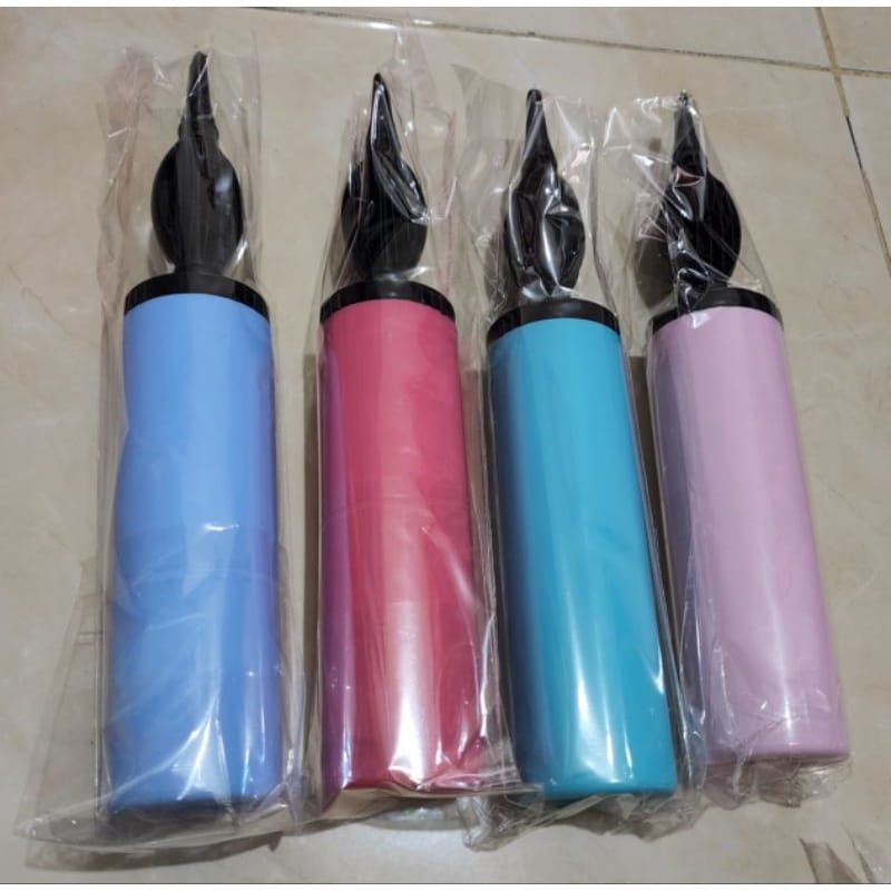 Jual Pompa Balon Tangan Mini Manual / Alat Pompa Tiup Angin Ballon Bola ...