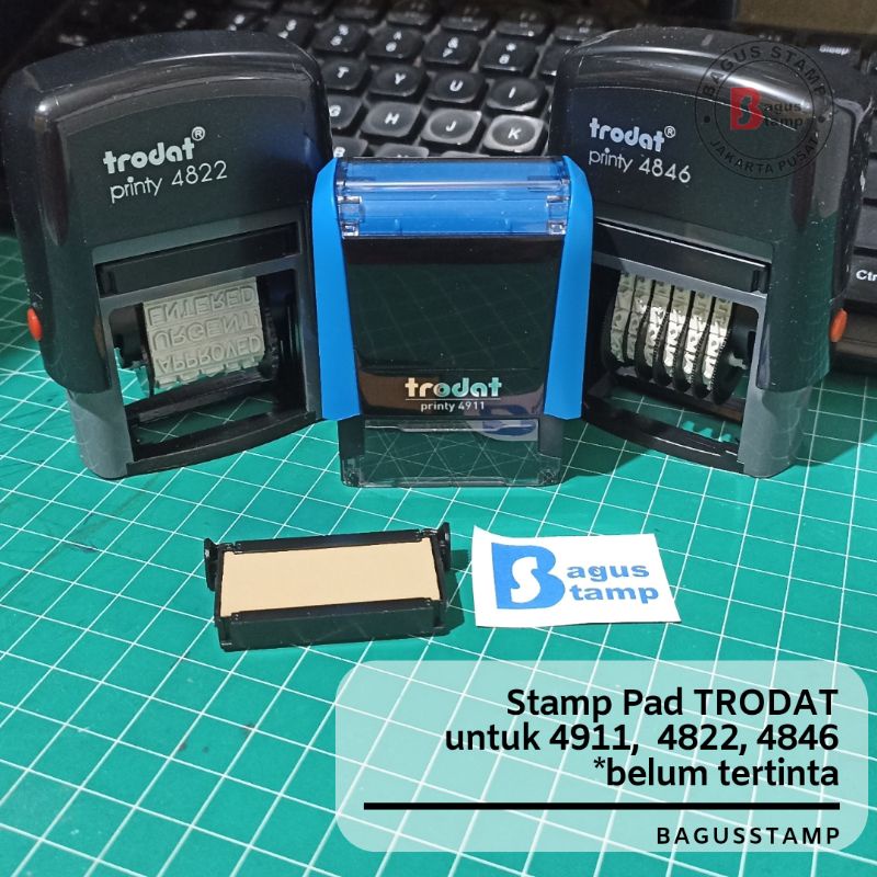Jual Stamp Pad Self ink Shiny Trodat / Bantalan Stempel Shiny Trodat ...