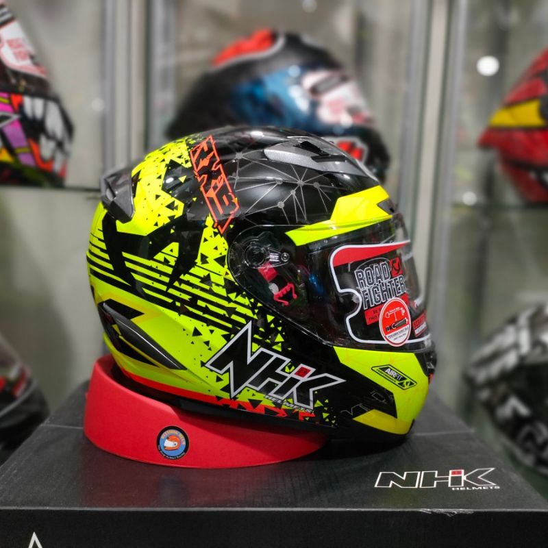 Jual NHK RX9 TOXIC BLACK YELOW | Shopee Indonesia