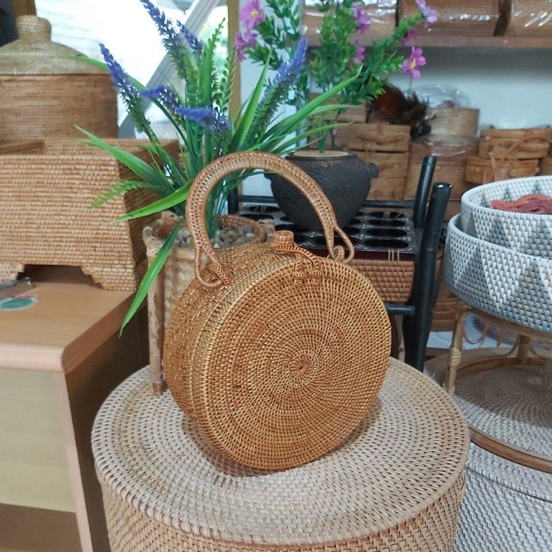 Jual tas bulet tenteng( anyaman ketak) | Shopee Indonesia