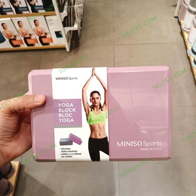 Jual MINISO Sports Yoga Blocks / Balok Yoga (sz.23x15x7.5cm) | Shopee ...