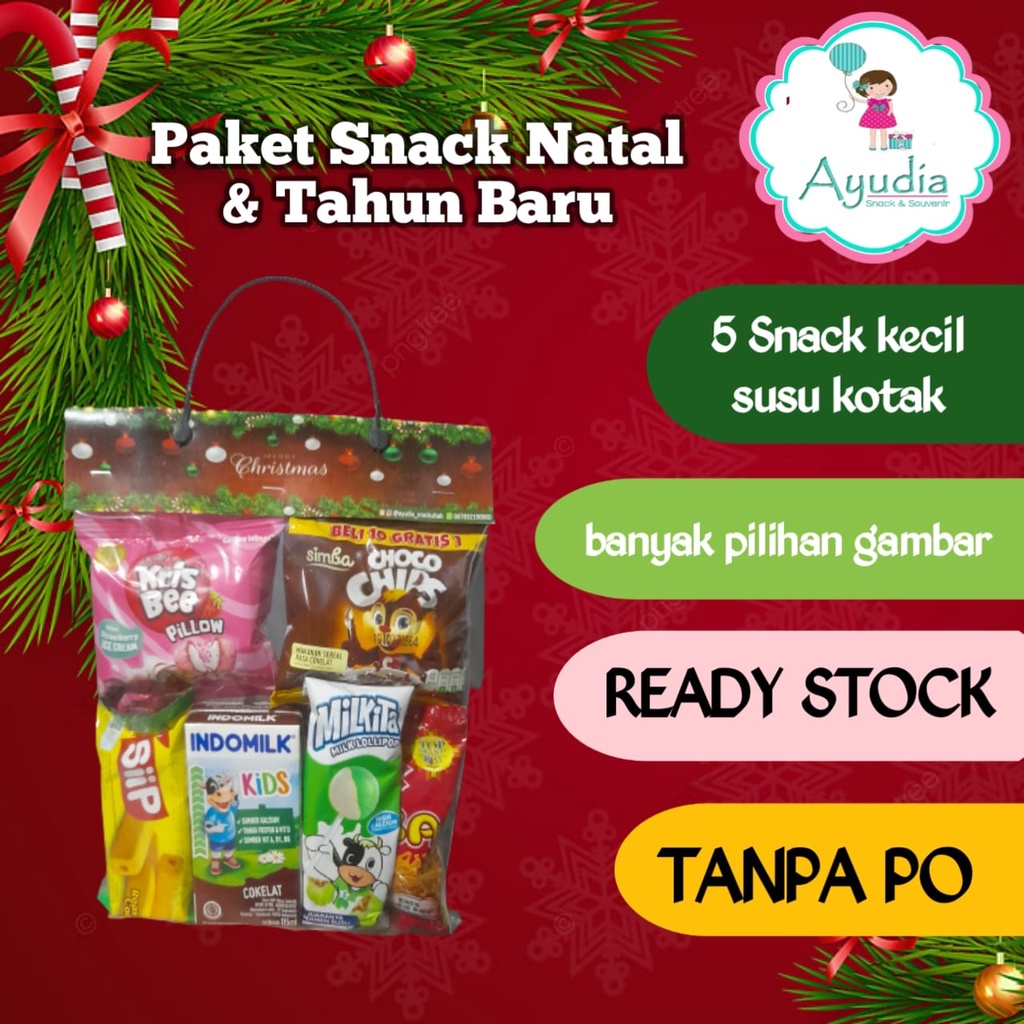 Jual Paket Snack Natal dan Tahun Baru Tanpa PO I Hampers Natal I ...