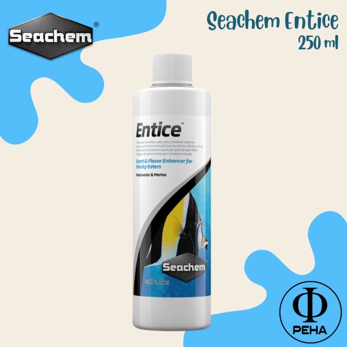Jual Seachem Entice 250 ml - Obat Ikan Mogok Makan Air Laut dan Air ...