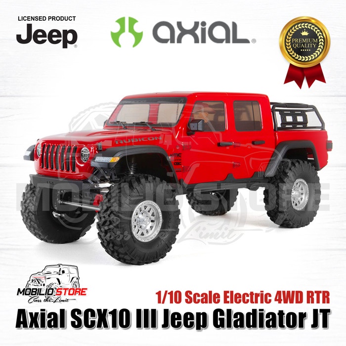 Jual RC Axial SCX10 III Jeep Gladiator JT 1/10 Scale 4WD RTR Rubicon Portal | Shopee Indonesia