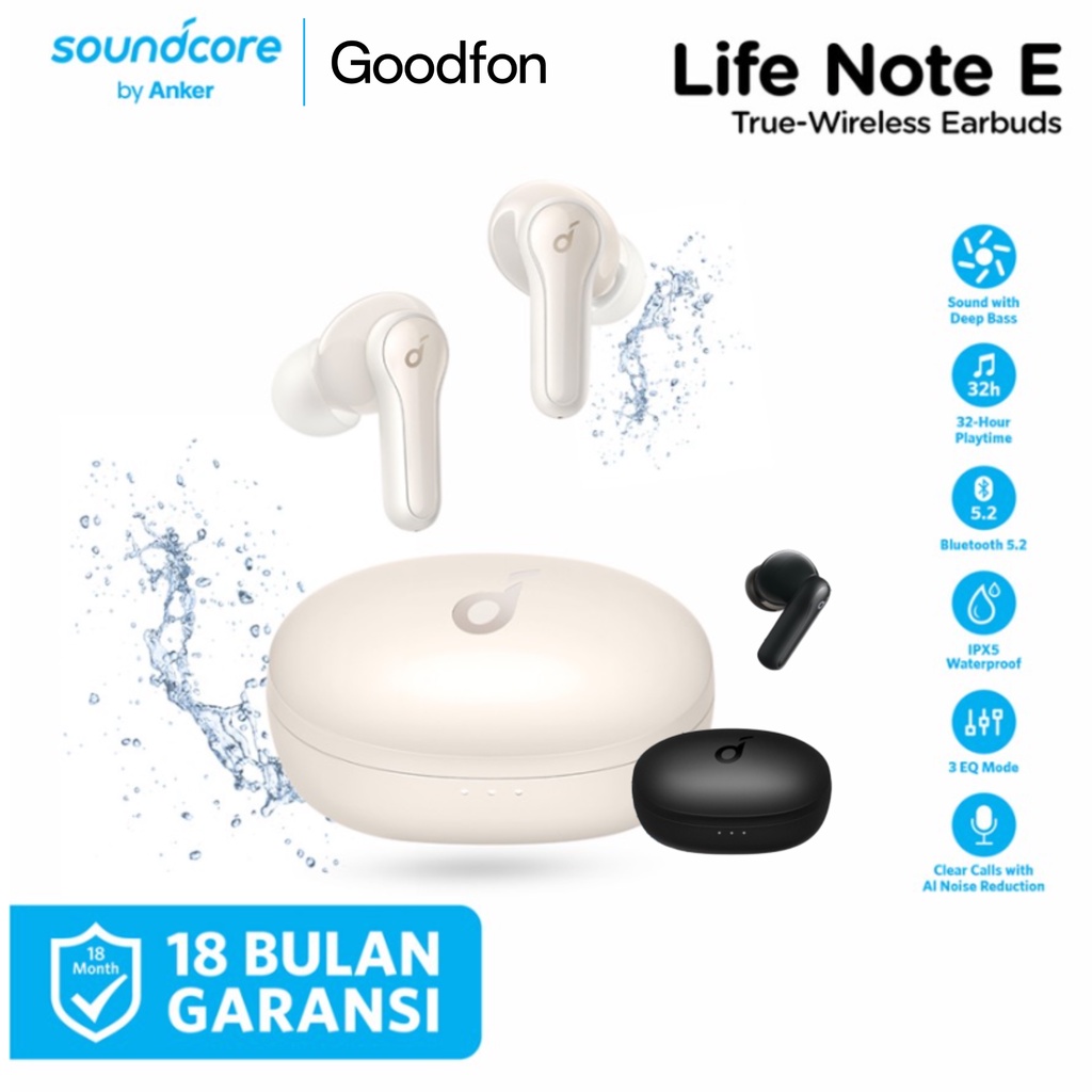 Jual TWS Soundcore Life Note E Anker - Headset Bluetooth True Wireless ...