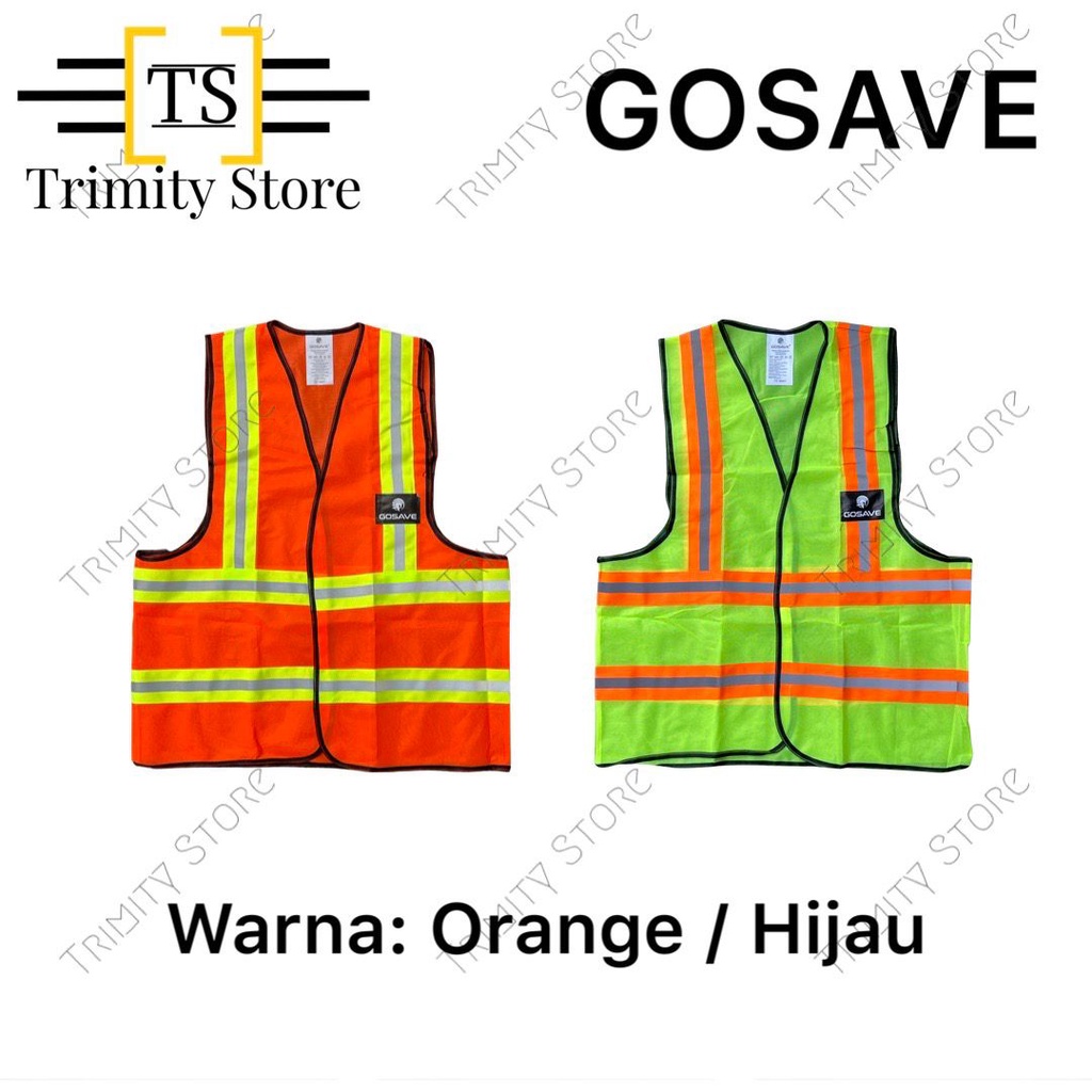 Jual Rompi Polyester / Safety Vest / Rompi Proyek 4 Line Kombinasi ...