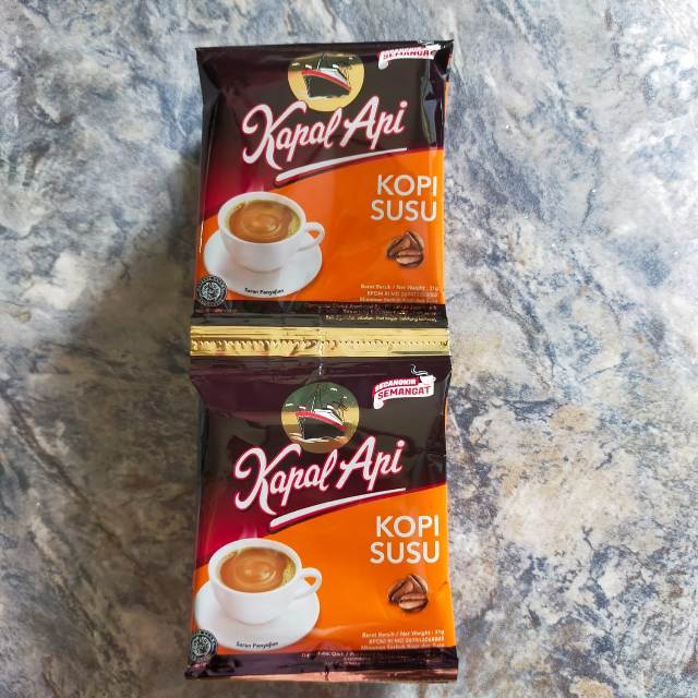 Jual Kopi Kapal Api Kopi Susu Sachet Renceng | Shopee Indonesia
