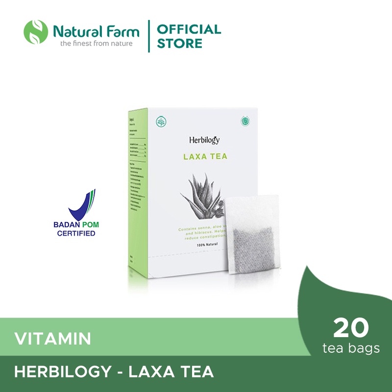 Jual Herbilogy Laxa Tea - 20 Teabags | Shopee Indonesia
