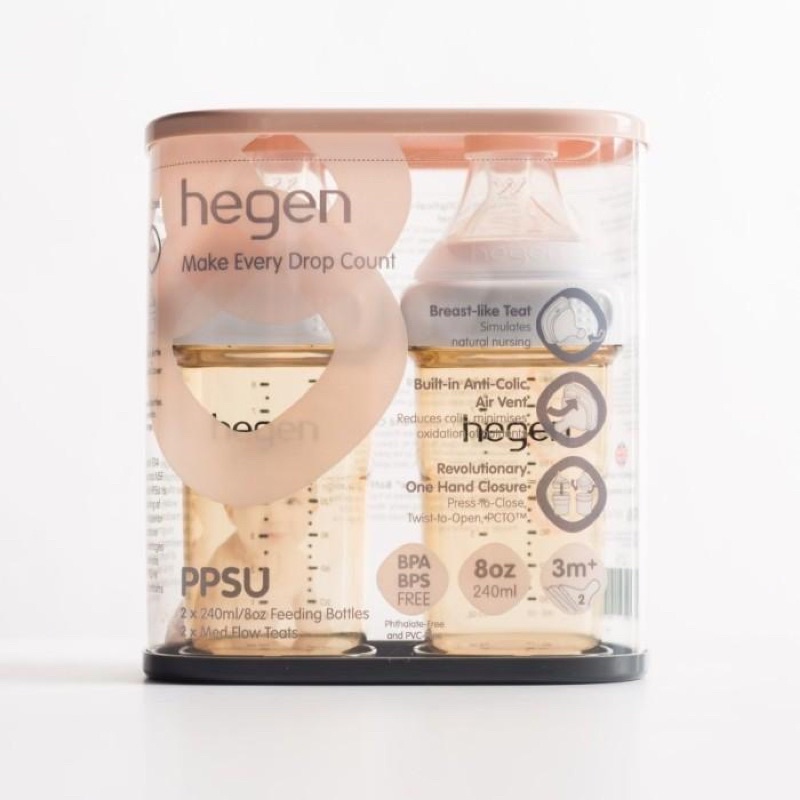 Jual Hegen Bottle PPSU Twin | Shopee Indonesia