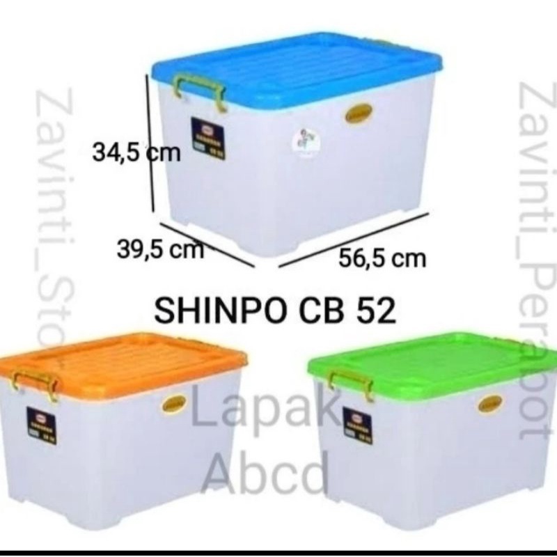 Jual BOX CONTAINER CB 52 CARAVAN SHINPO | Shopee Indonesia
